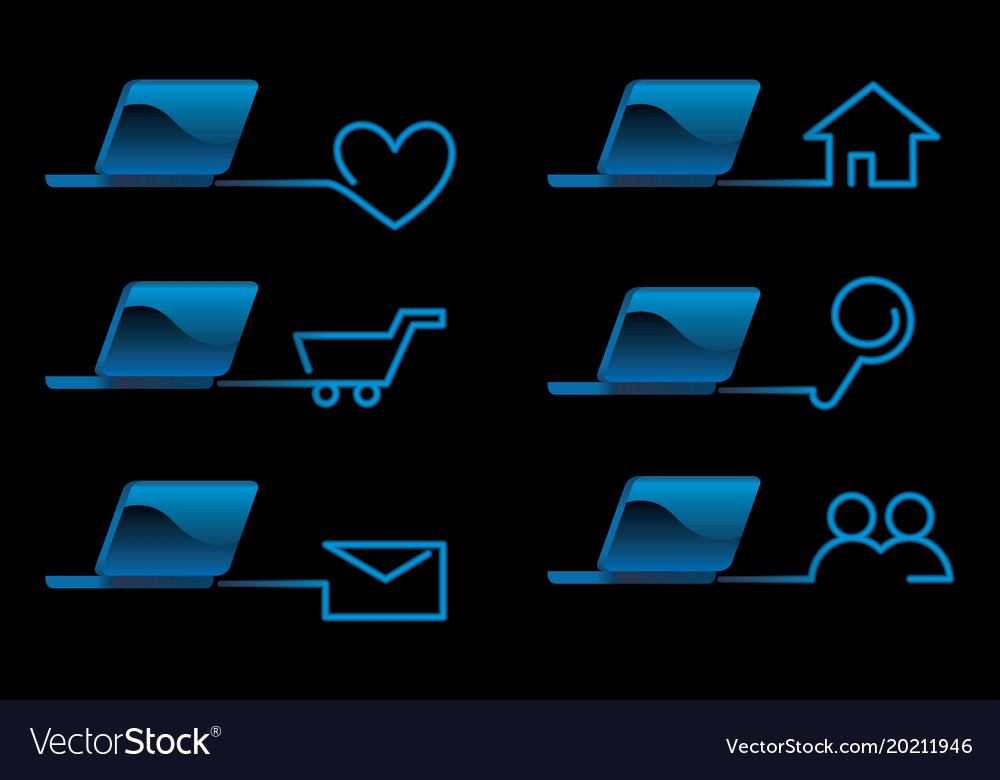 Computer icons Royalty Free Vector Image - VectorStock