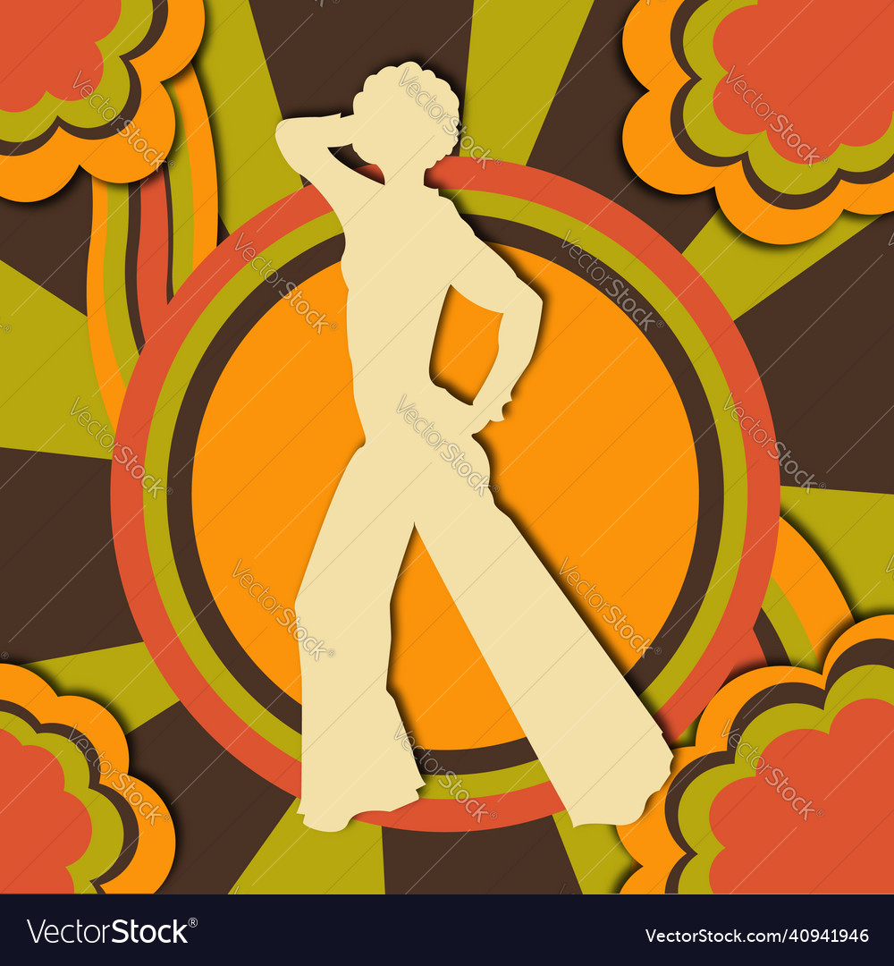 Disco dancing Royalty Free Vector Image - VectorStock