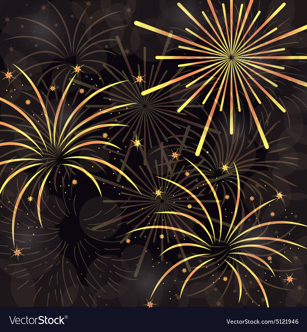 Firework design Royalty Free Vector Image - VectorStock