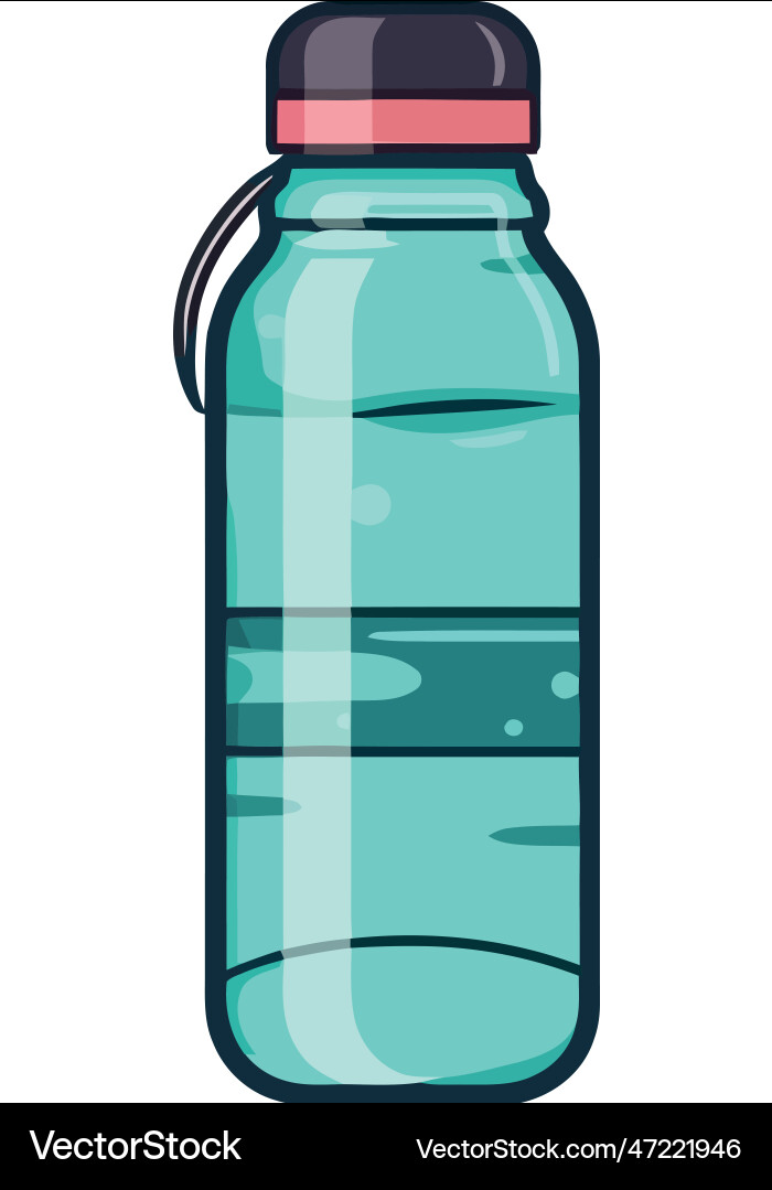 Medicine bottle icon liquid capsule for illness Vector Image