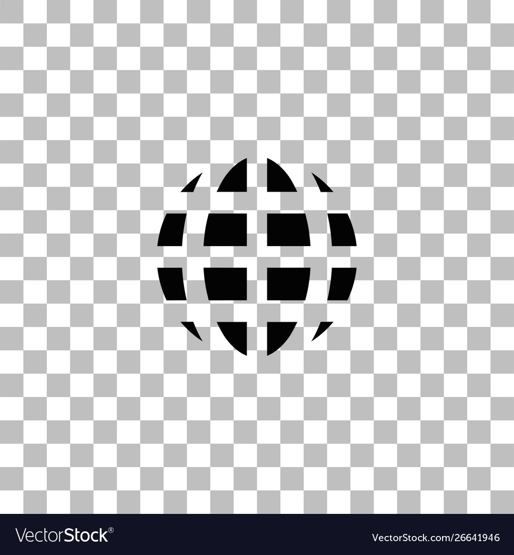 Planet icon flat Royalty Free Vector Image - VectorStock