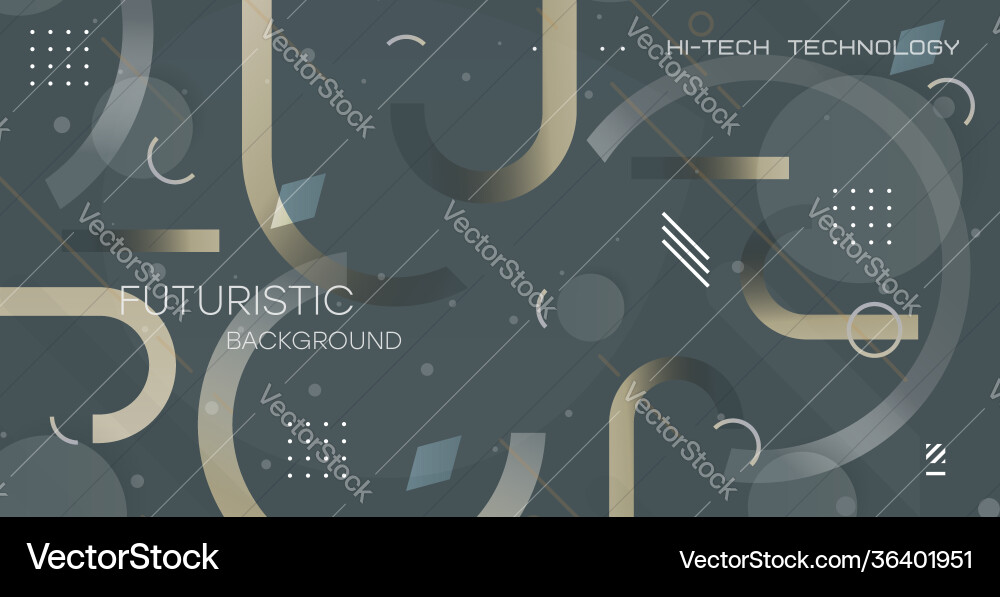 Abstract geometric background gradient minimalist Vector Image
