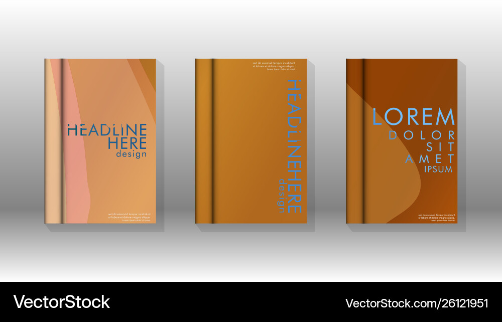 Cover book with a geometric design background Vector Image