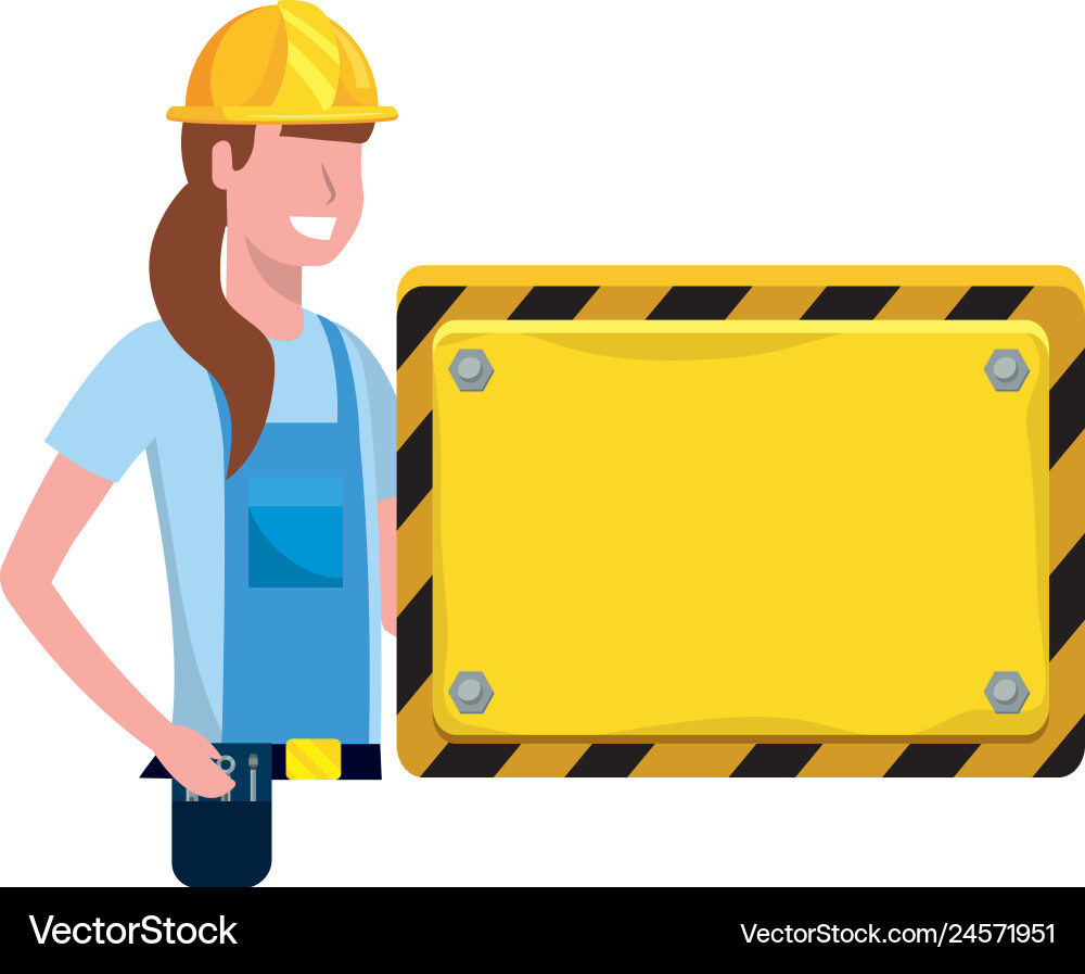 Labor day job cartoon Royalty Free Vector Image