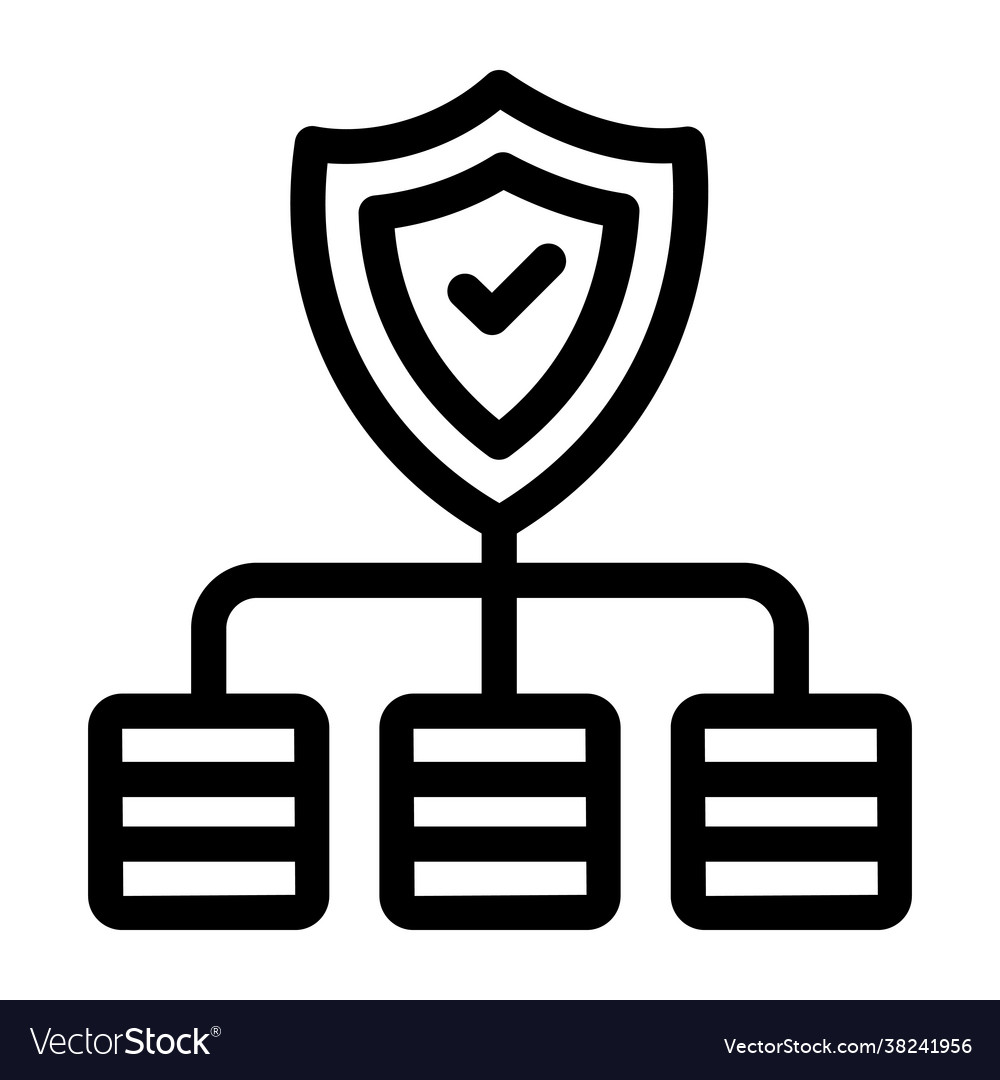 Secure sharing Royalty Free Vector Image - VectorStock