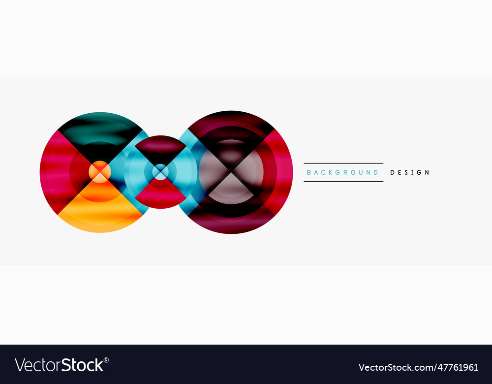 Circle pattern background abstract backgrounds Vector Image
