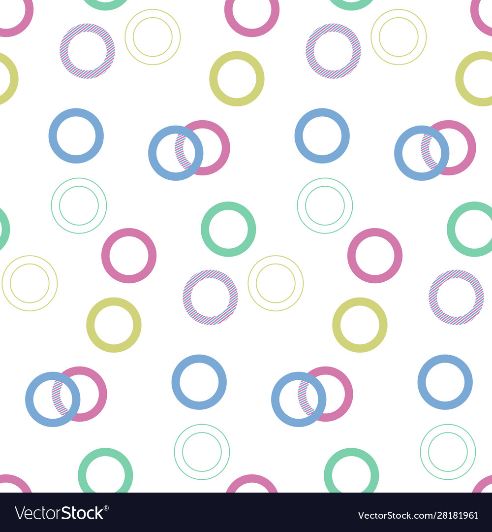 Seamless simple geometry pattern Royalty Free Vector Image