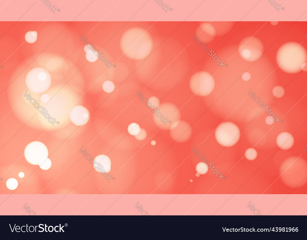 Abstract bokeh light background Royalty Free Vector Image
