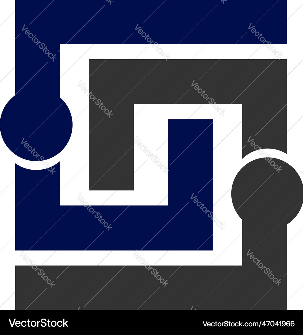 Alliance logo template icon brand identity Vector Image