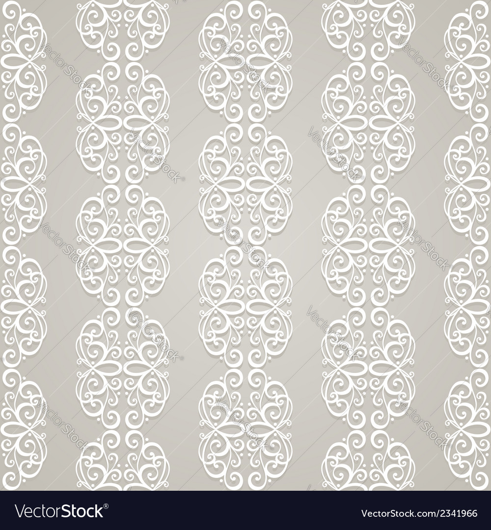 Seamless ornate pattern Royalty Free Vector Image