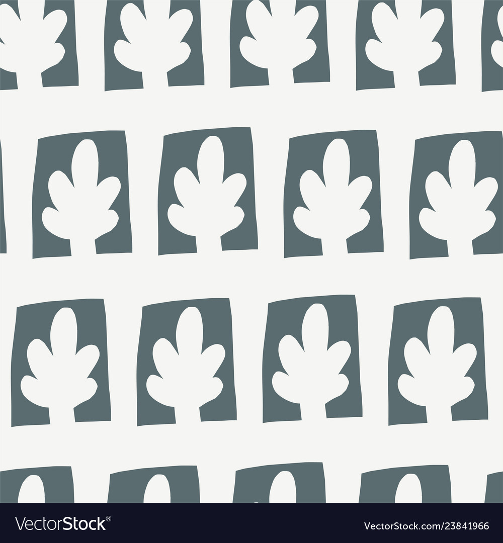 Seamless pattern with cut out elements Royalty Free Vector