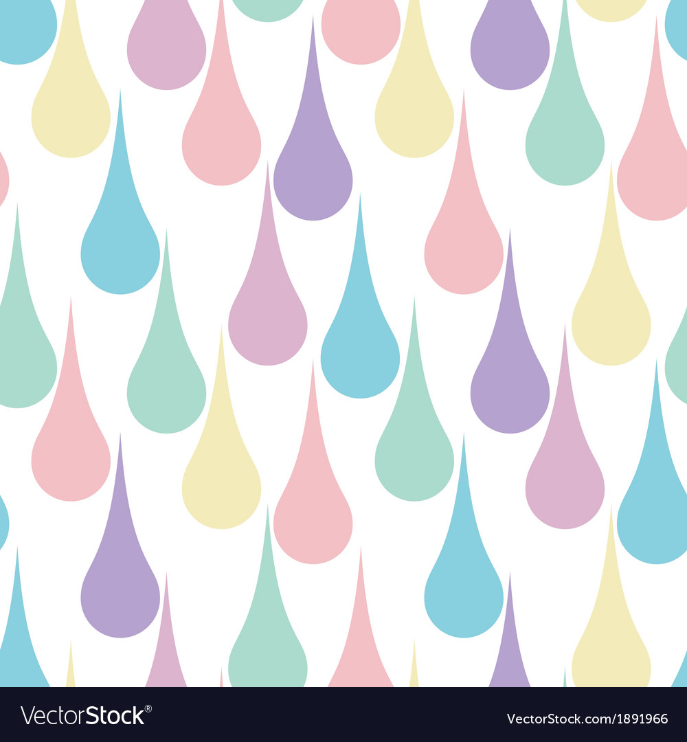 Seamless pattern with drops Royalty Free Vector Image