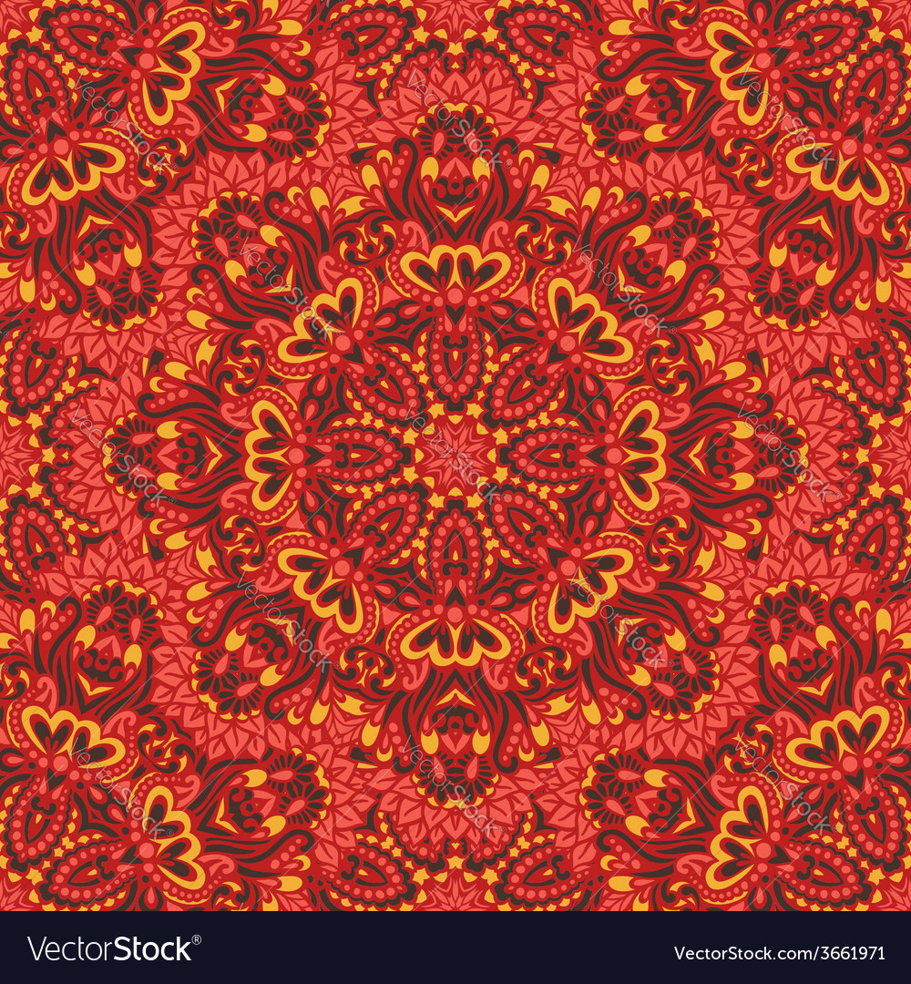 Arabesque seamless pattern Royalty Free Vector Image