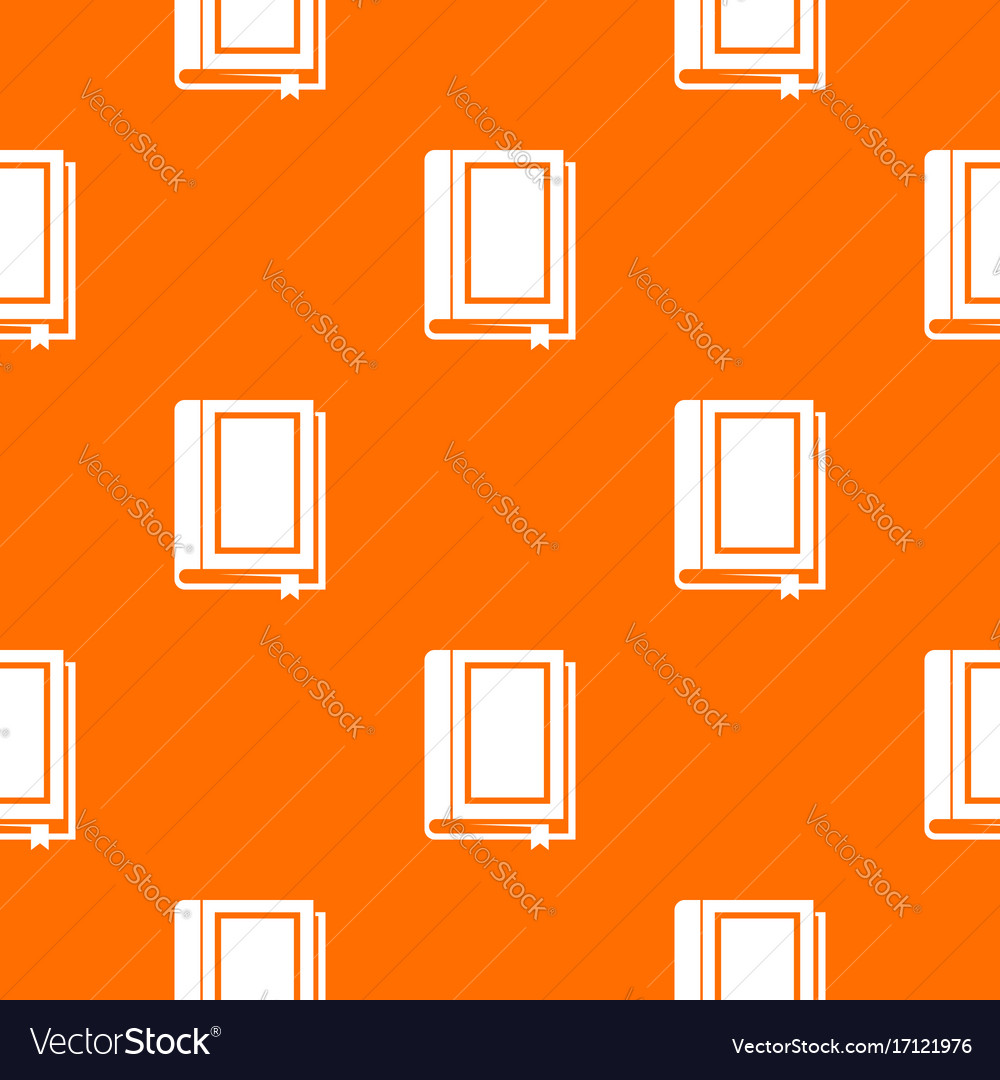 Book pattern seamless Royalty Free Vector Image