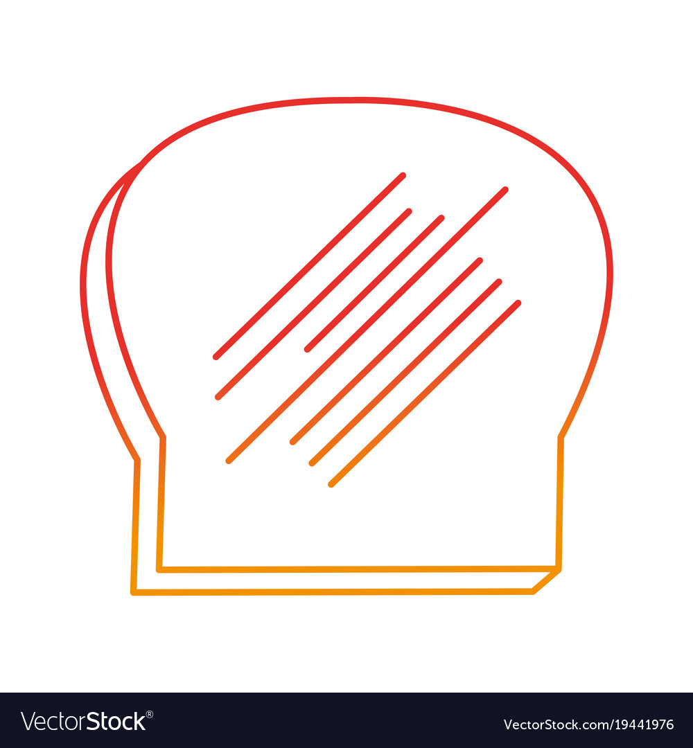 Isolated bread design Royalty Free Vector Image