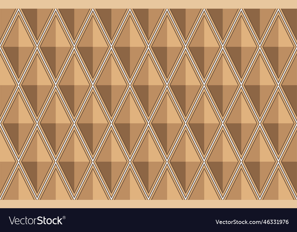 Seamless pattern with rhombus Royalty Free Vector Image