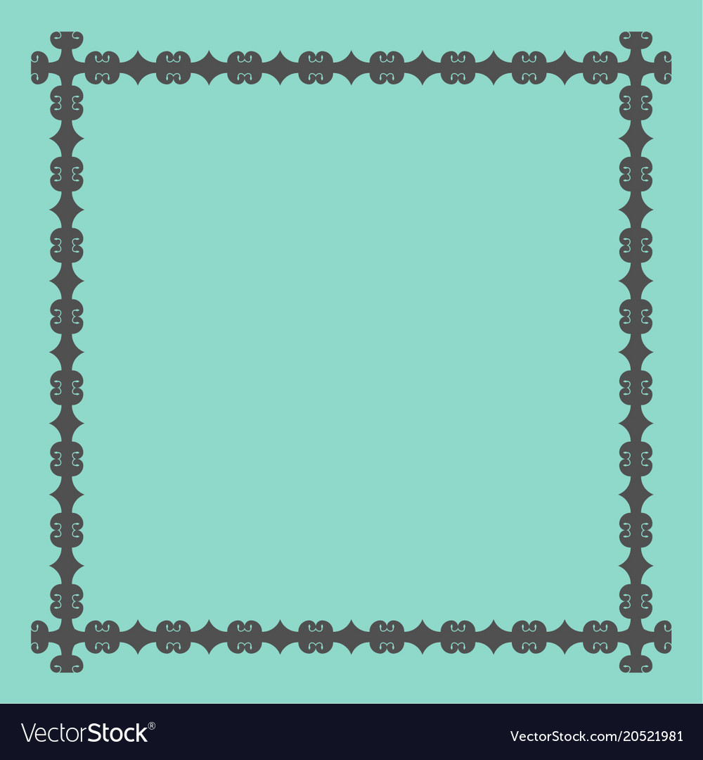 Geometry frame Royalty Free Vector Image - VectorStock