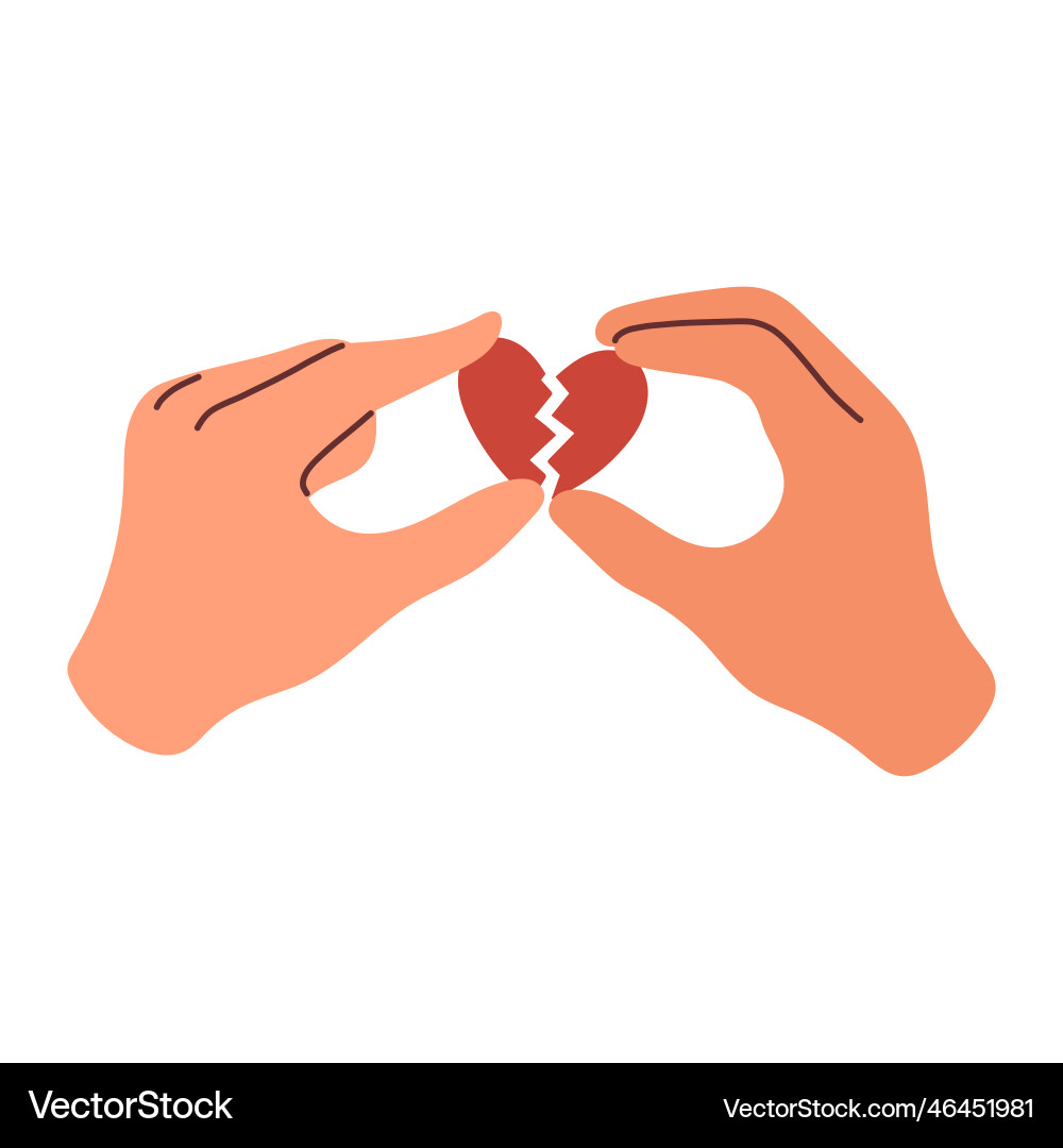 Reconciliation concept cupid couple reconciles Vector Image