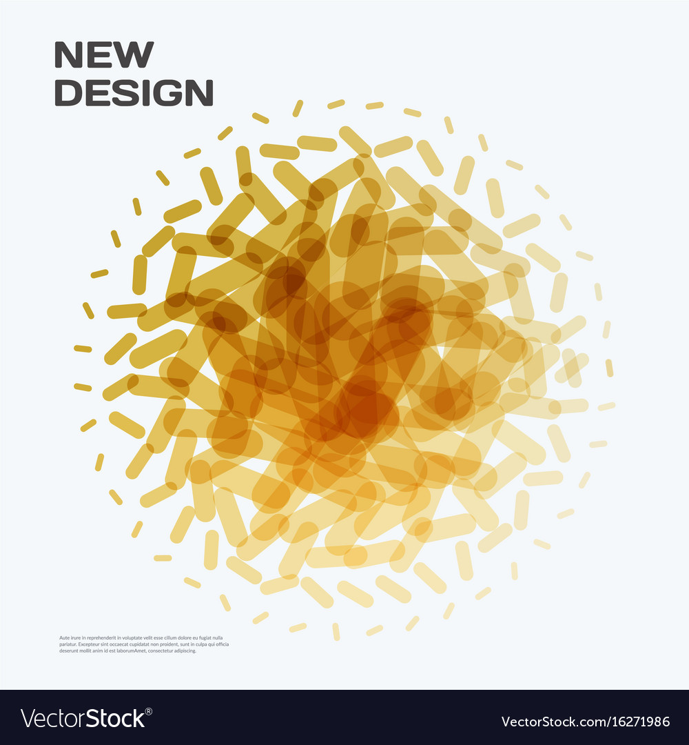 Abstract design elements for graphic layout Vector Image