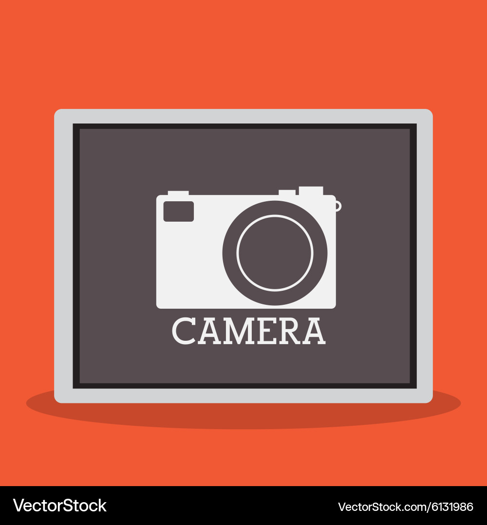 Camera design Royalty Free Vector Image - VectorStock