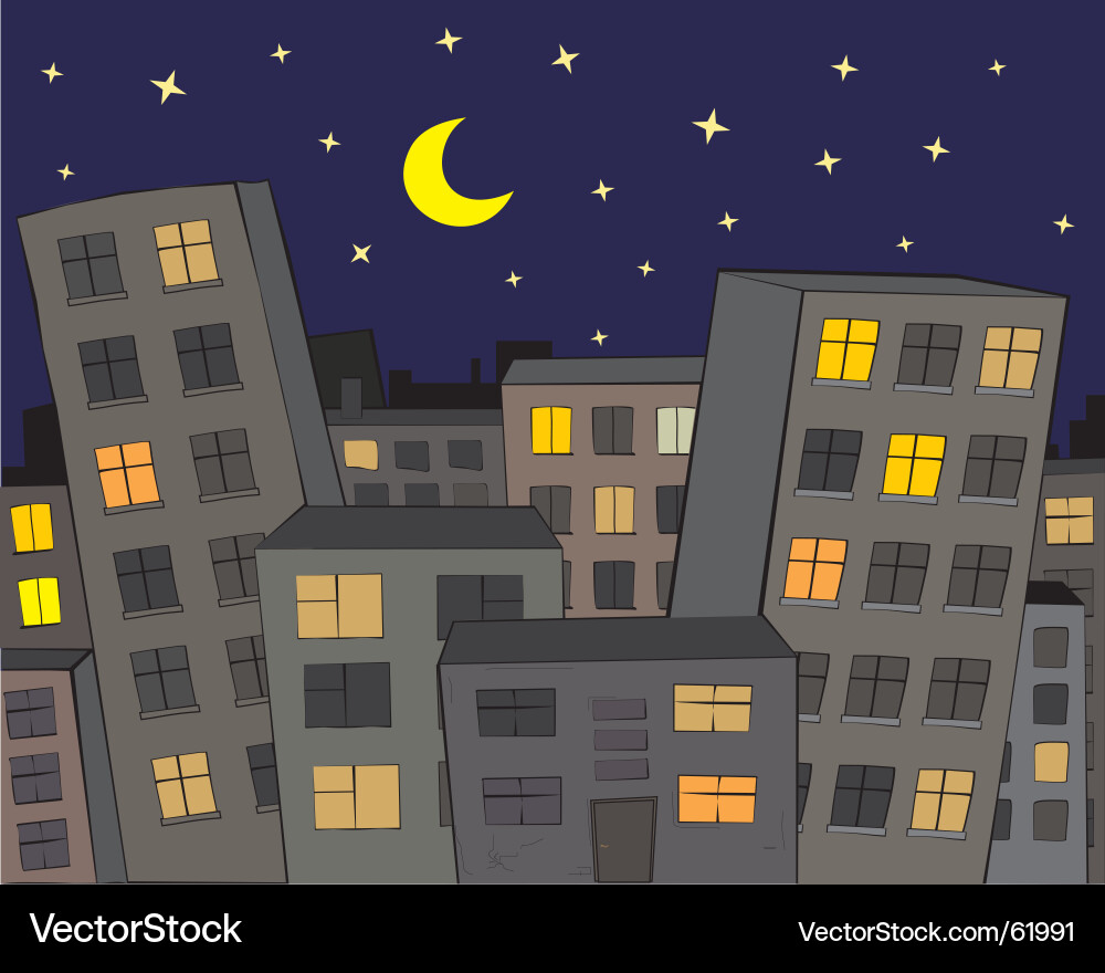 City Royalty Free Vector Image - VectorStock
