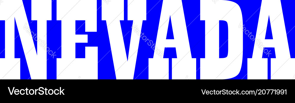 Produce of nevada Royalty Free Vector Image - VectorStock