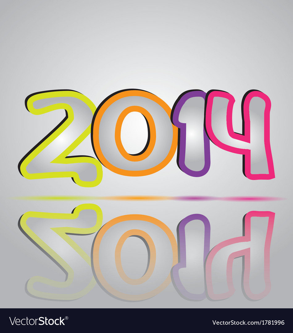 2014 Royalty Free Vector Image - VectorStock