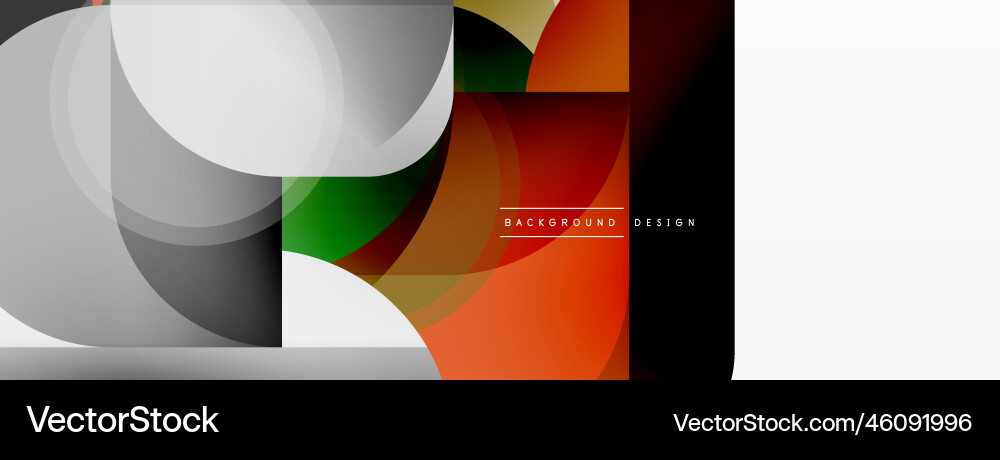 Geometrical minimal wallpaper geometric shapes Vector Image