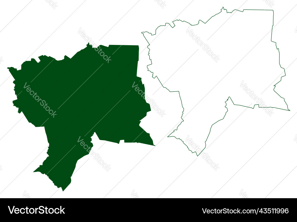 Jimenez municipality free and sovereign state Vector Image