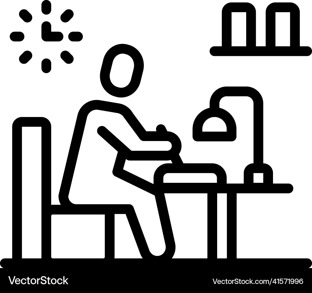 Writer Royalty Free Vector Image - VectorStock