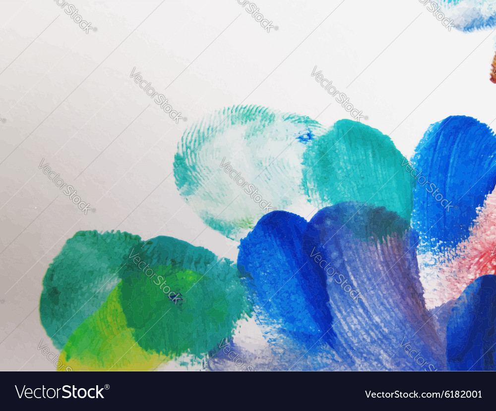 Colorful Abstract watercolor Royalty Free Vector Image