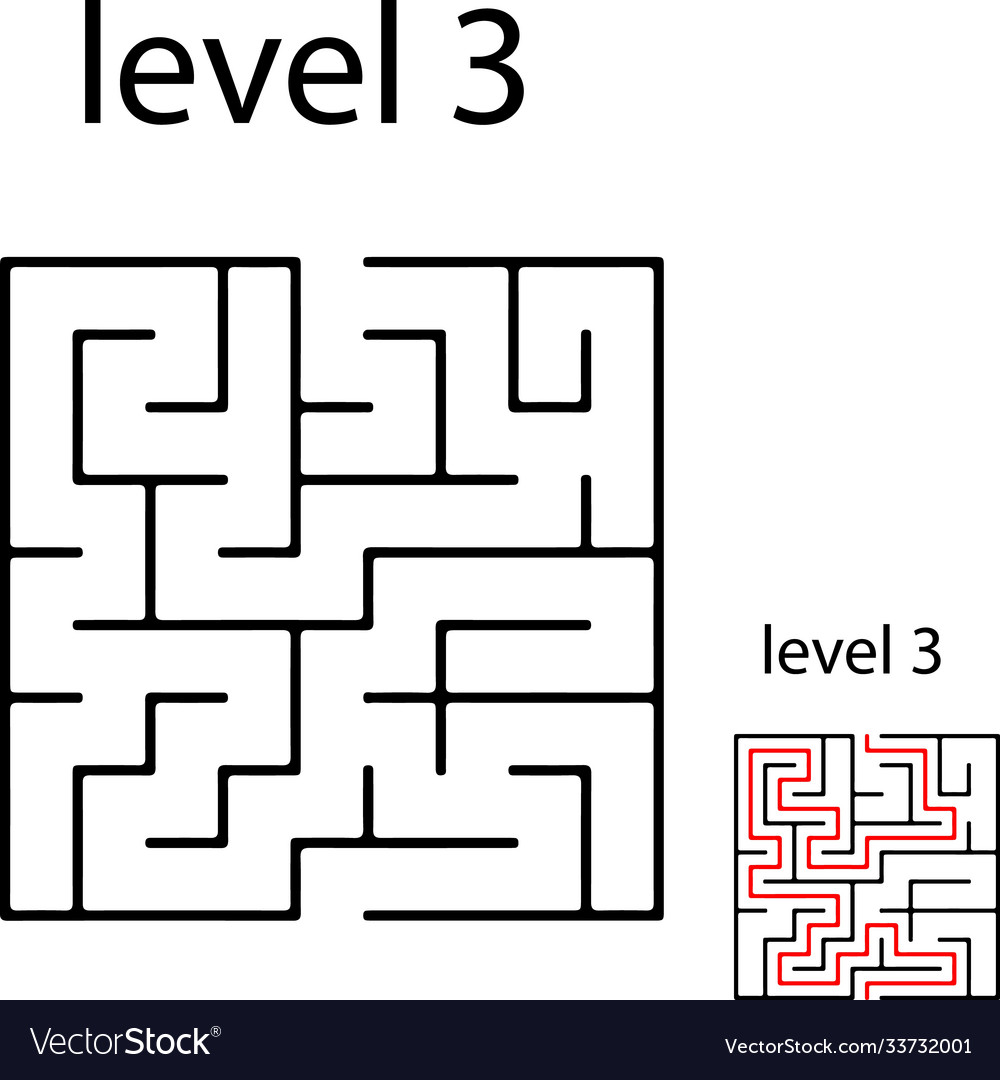 Education logic game labyrinth for kids find Vector Image
