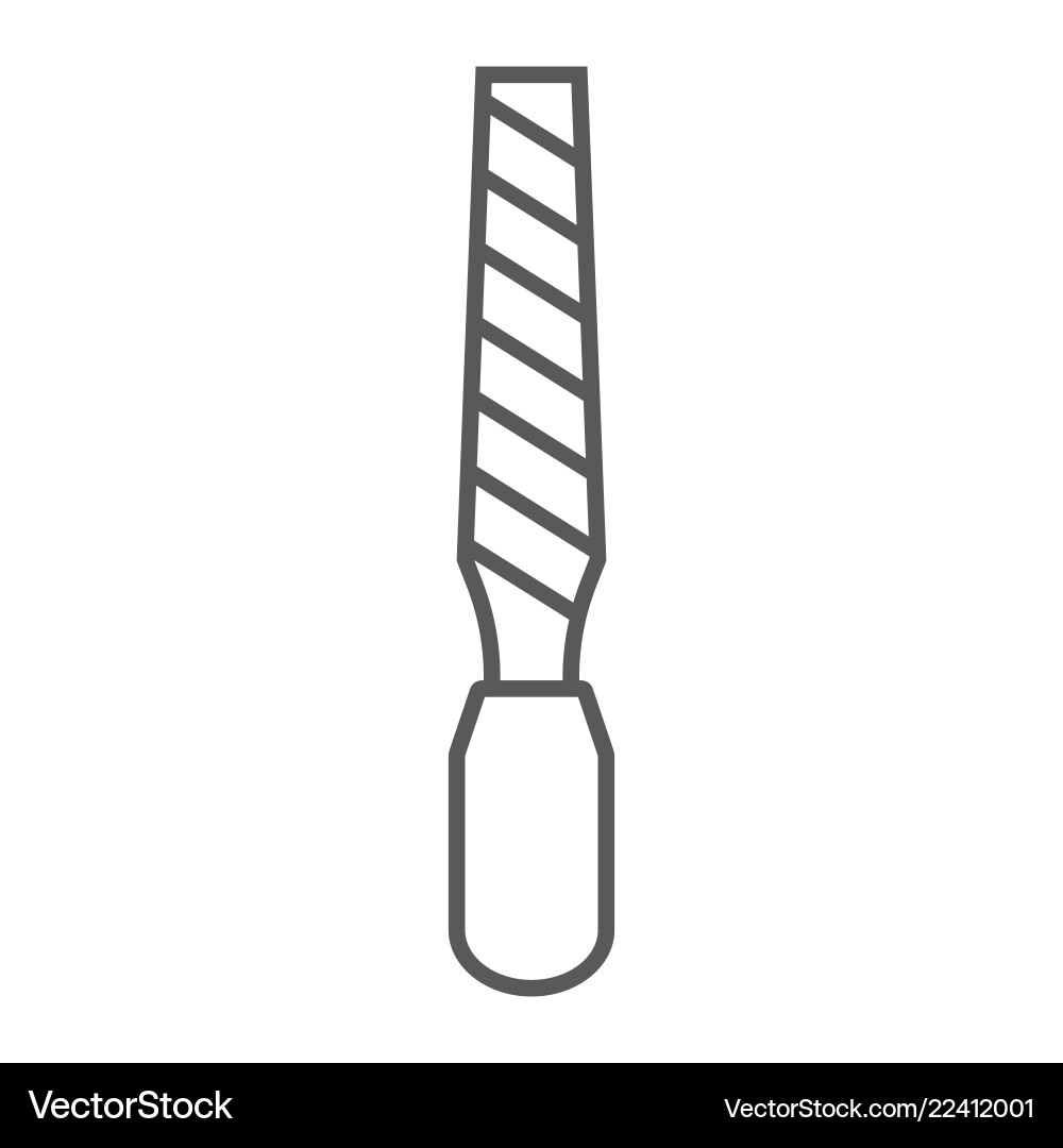 Flat File Tool Drawing