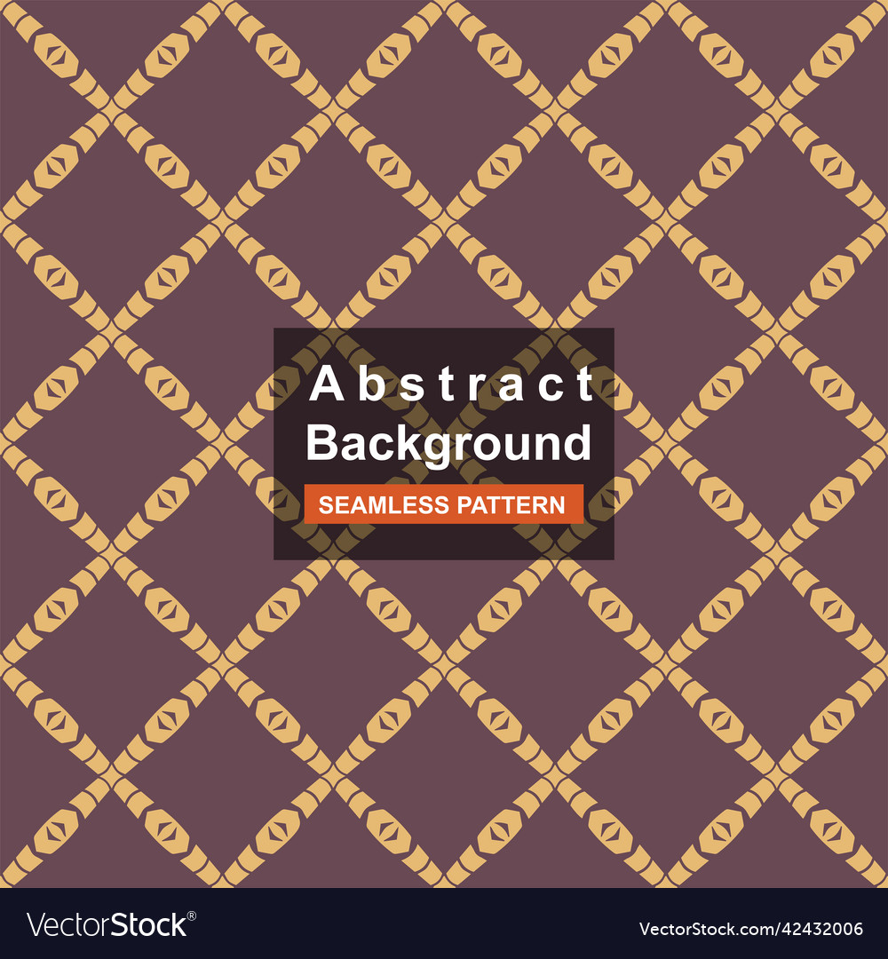 Abstract geometric seamless pattern background Vector Image