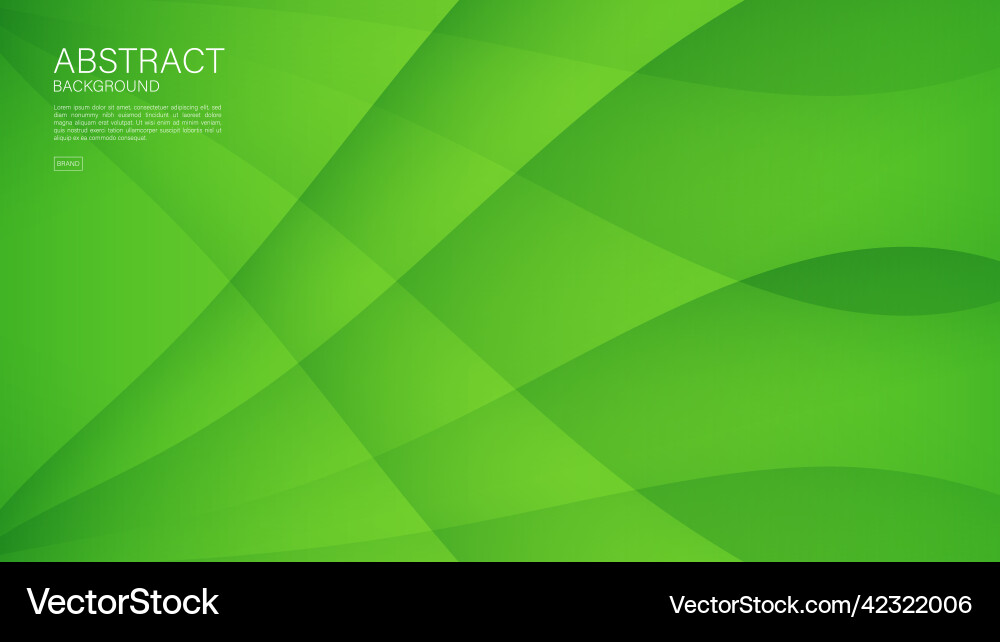 Green wave abstract background wave pattern Vector Image