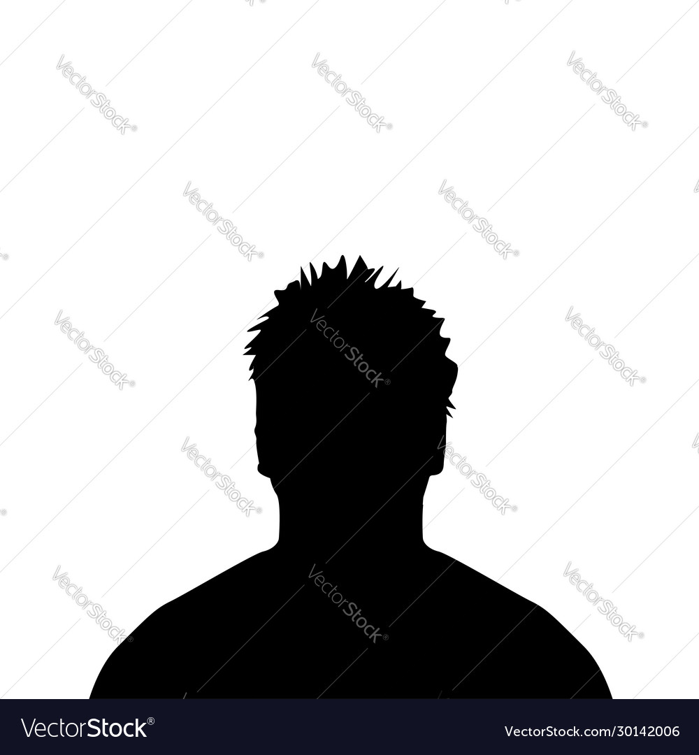 Man head Royalty Free Vector Image - VectorStock