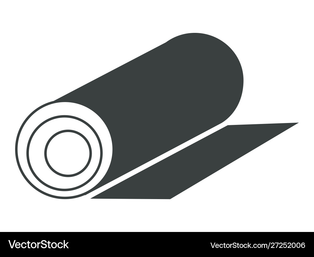 Wallpaper or carpet rug in roll home decor Vector Image