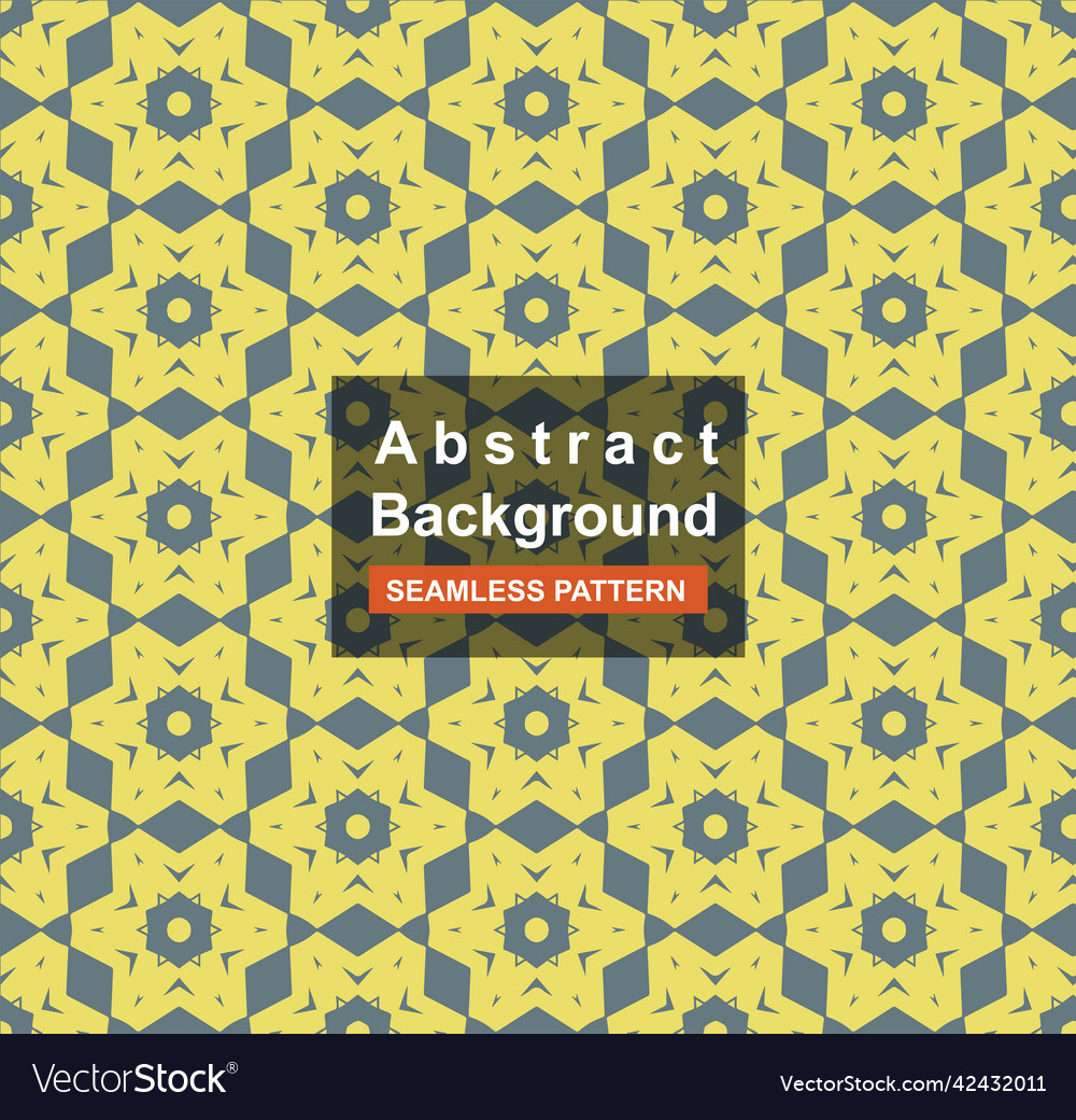 Abstract geometric seamless pattern background Vector Image