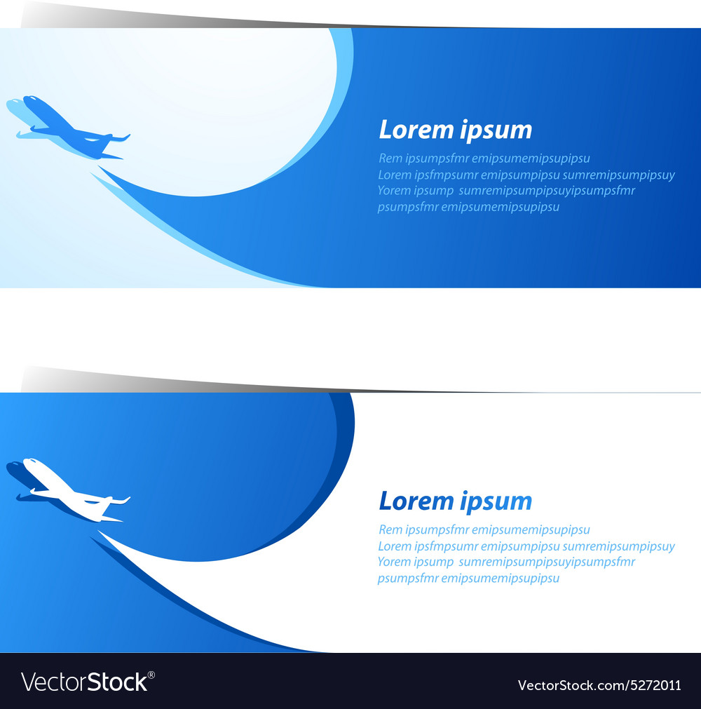 Airplane background Royalty Free Vector Image - VectorStock