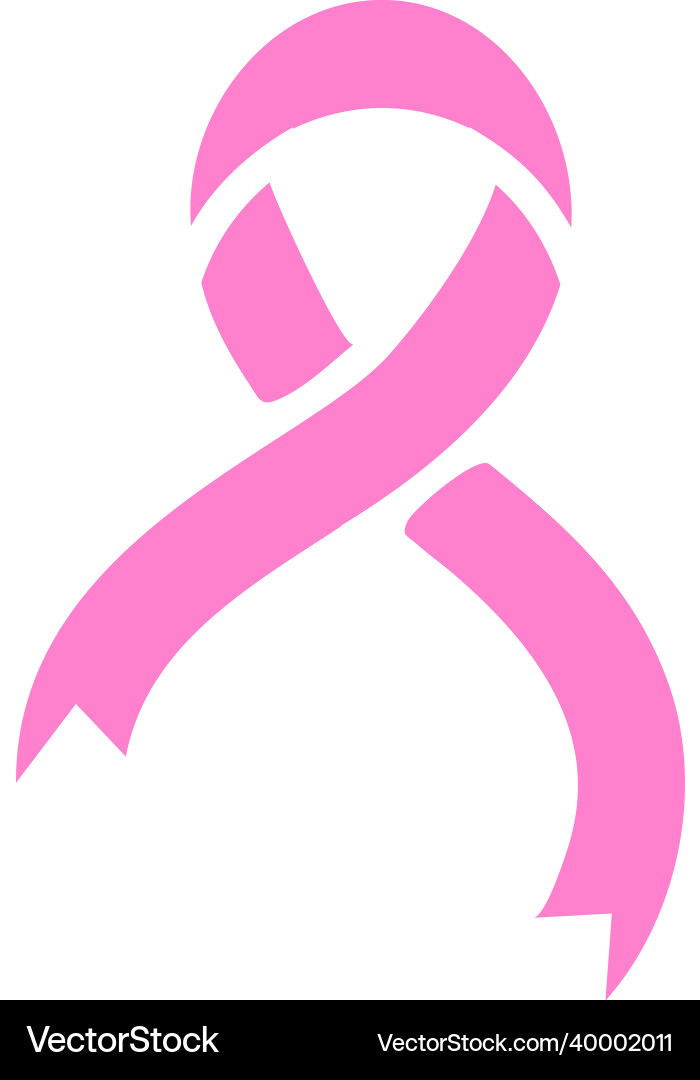 Breast cancer awareness icon design template Vector Image