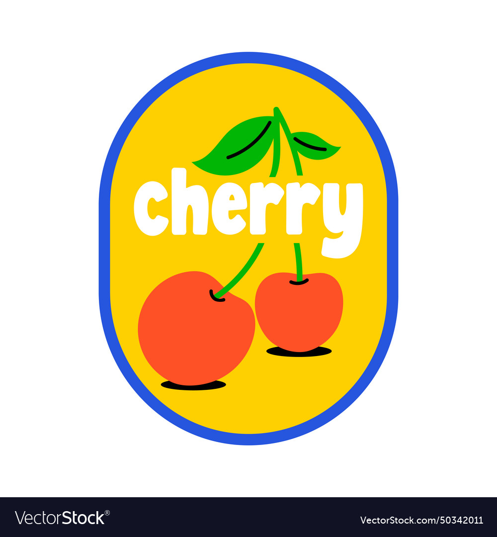 Cherry Royalty Free Vector Image - VectorStock