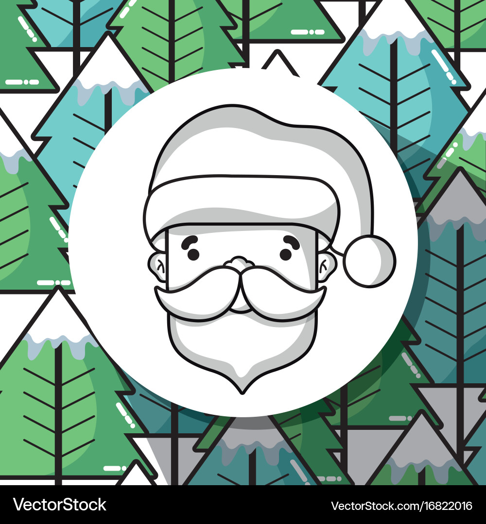 Christmas celebration in december with decoration Vector Image