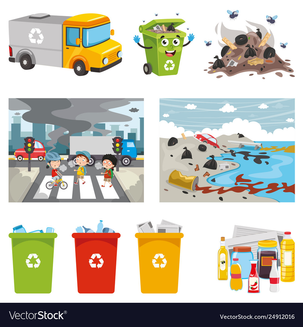 Environment elements Royalty Free Vector Image