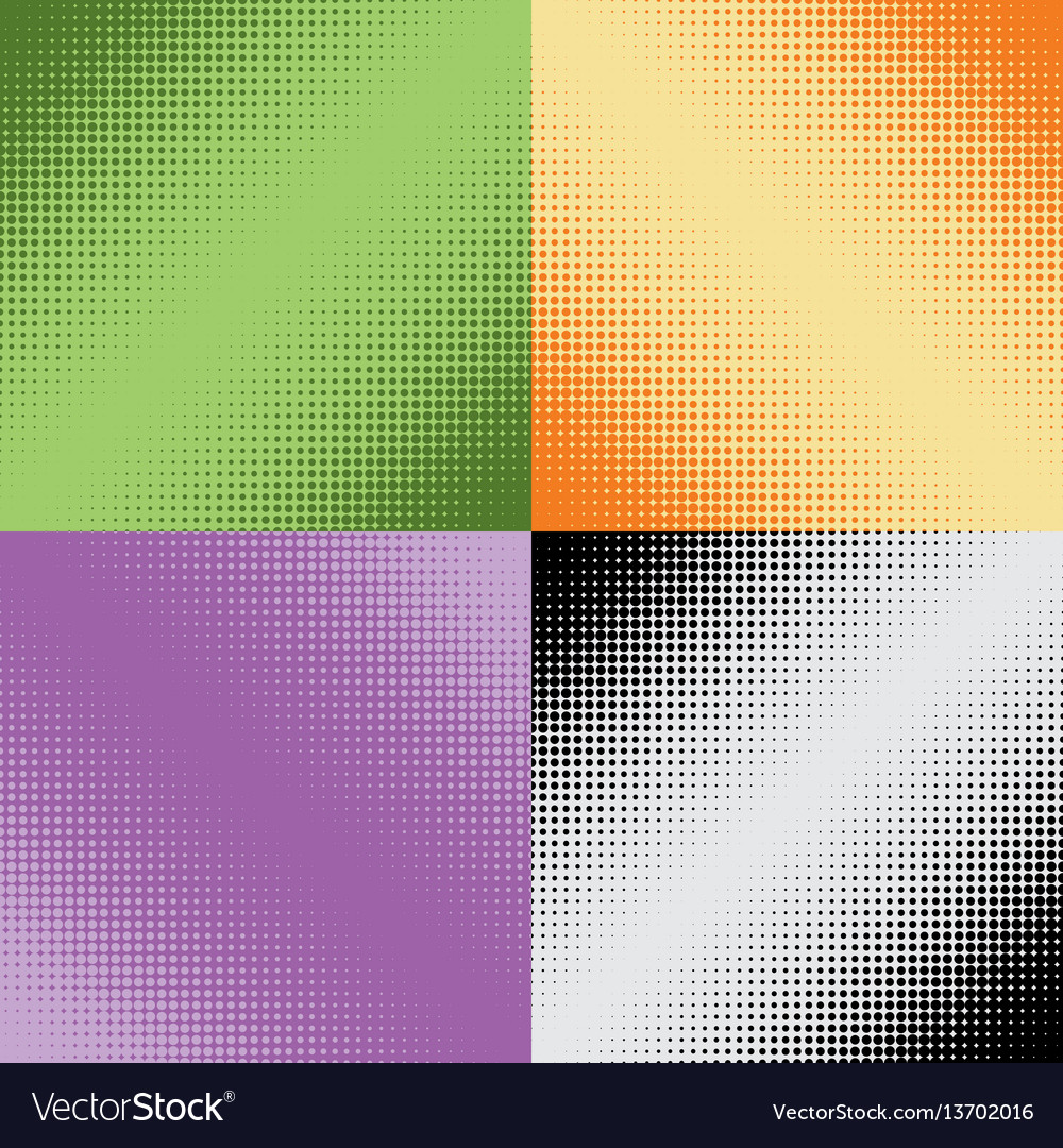 Halftone texture seamless pattern raster effects Vector Image
