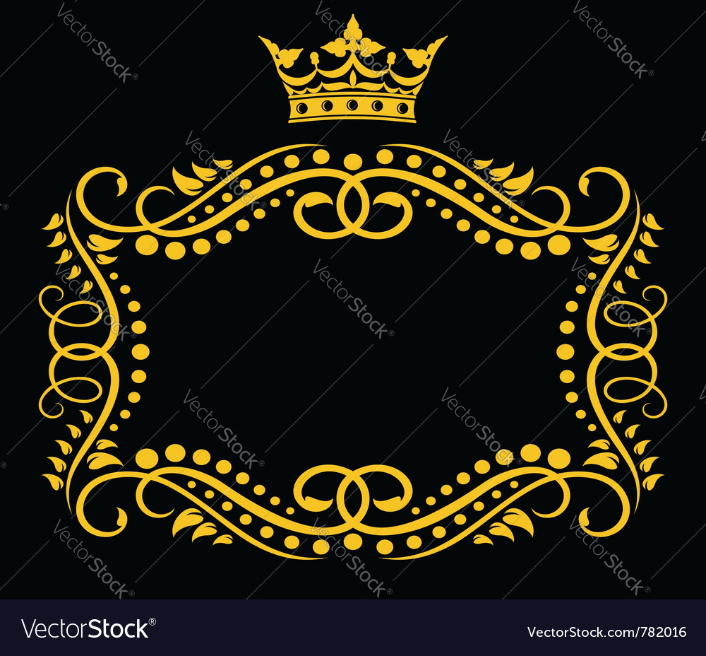 Medieval frame Royalty Free Vector Image - VectorStock