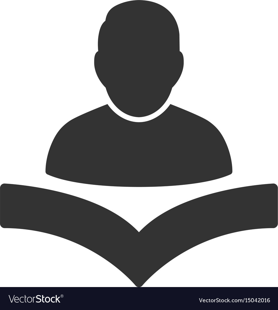Reader boy icon Royalty Free Vector Image - VectorStock