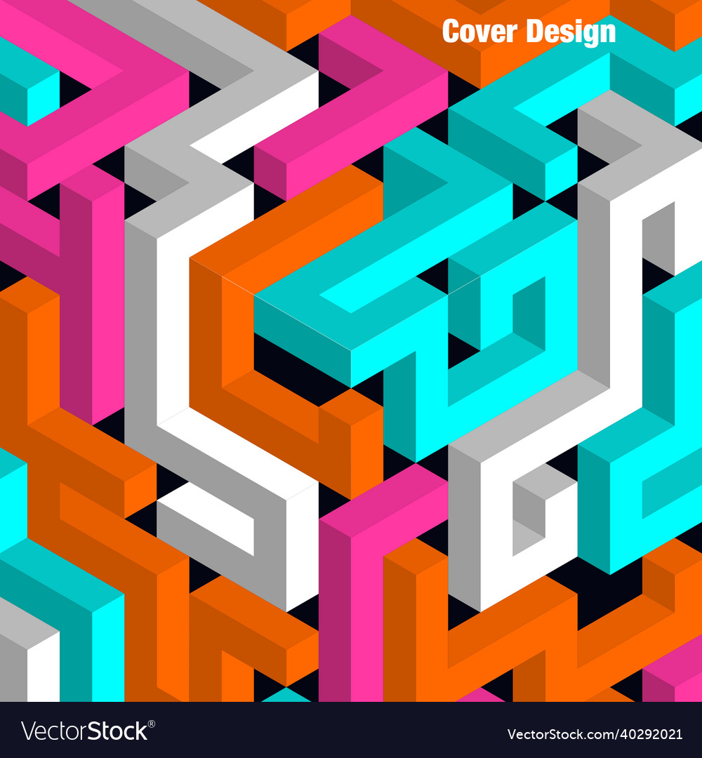 Abstract geometric gradient background Royalty Free Vector