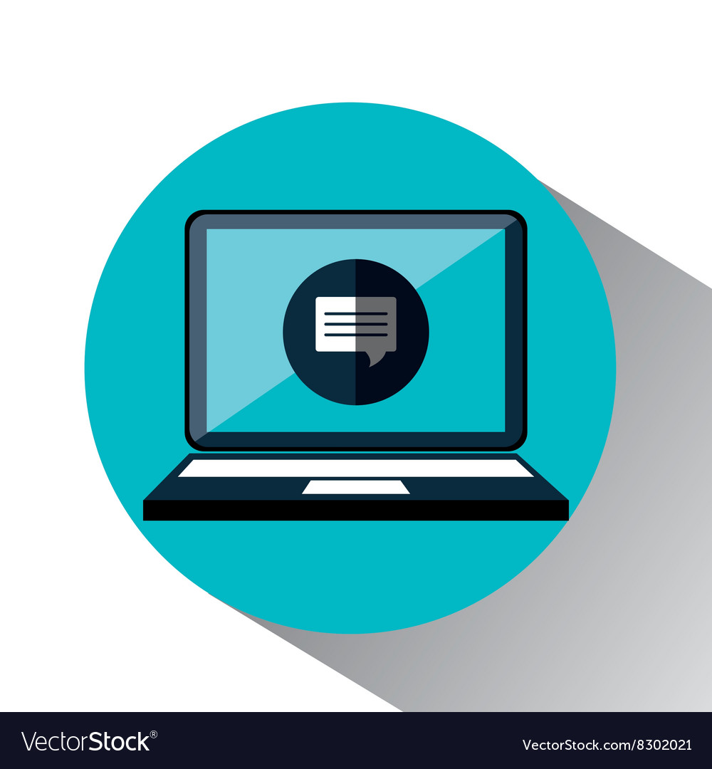 Internet communication design Royalty Free Vector Image