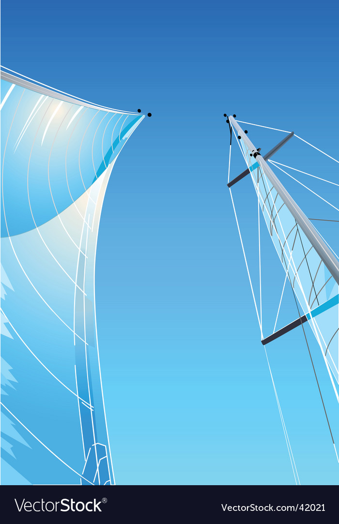 Sailing rig Royalty Free Vector Image - VectorStock
