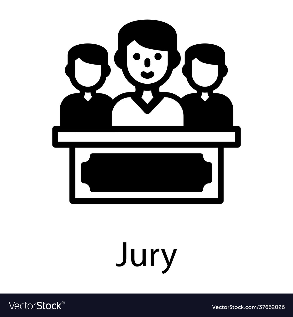 Jury Royalty Free Vector Image - VectorStock